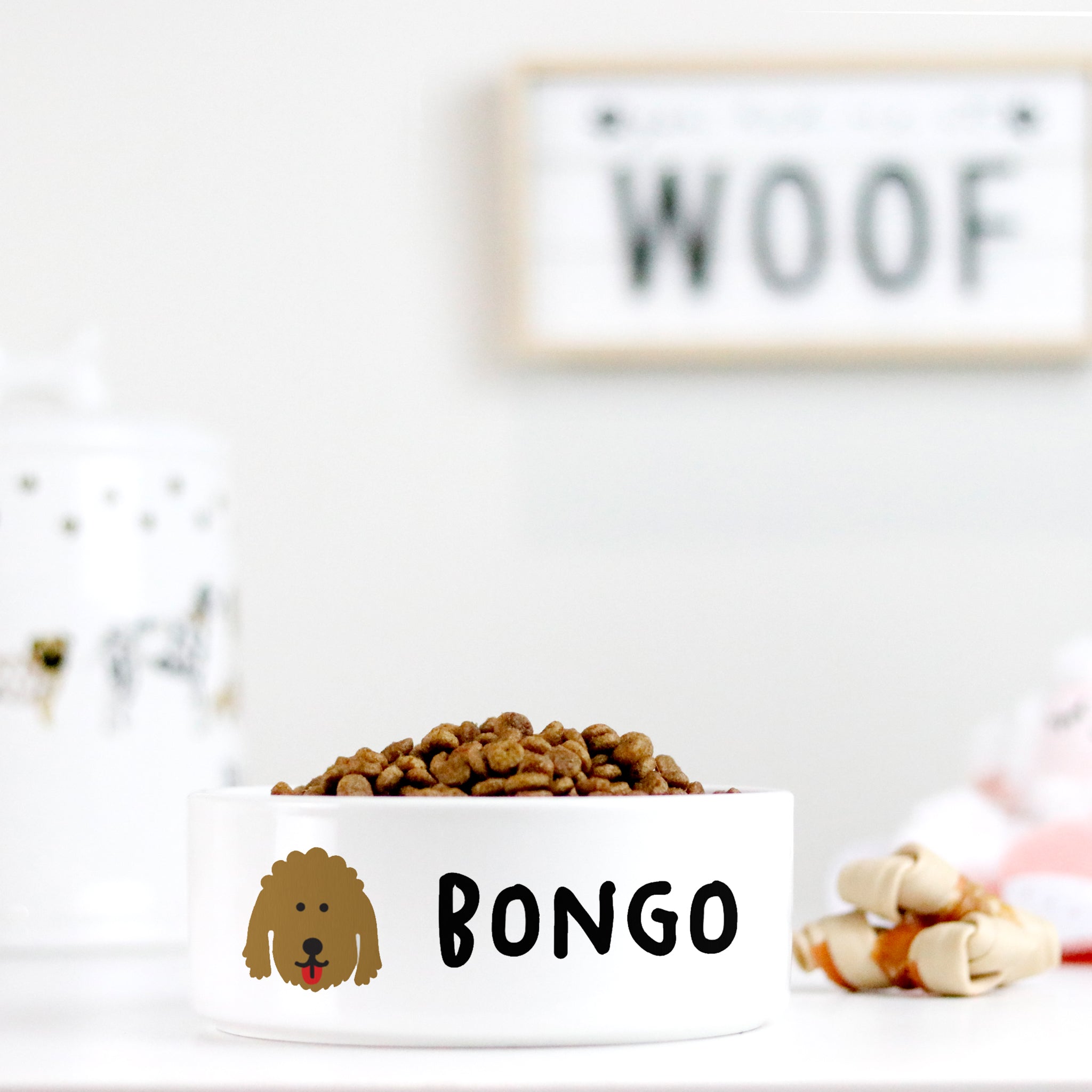 Personalized Dog Bowl – MY DEAR BONGO